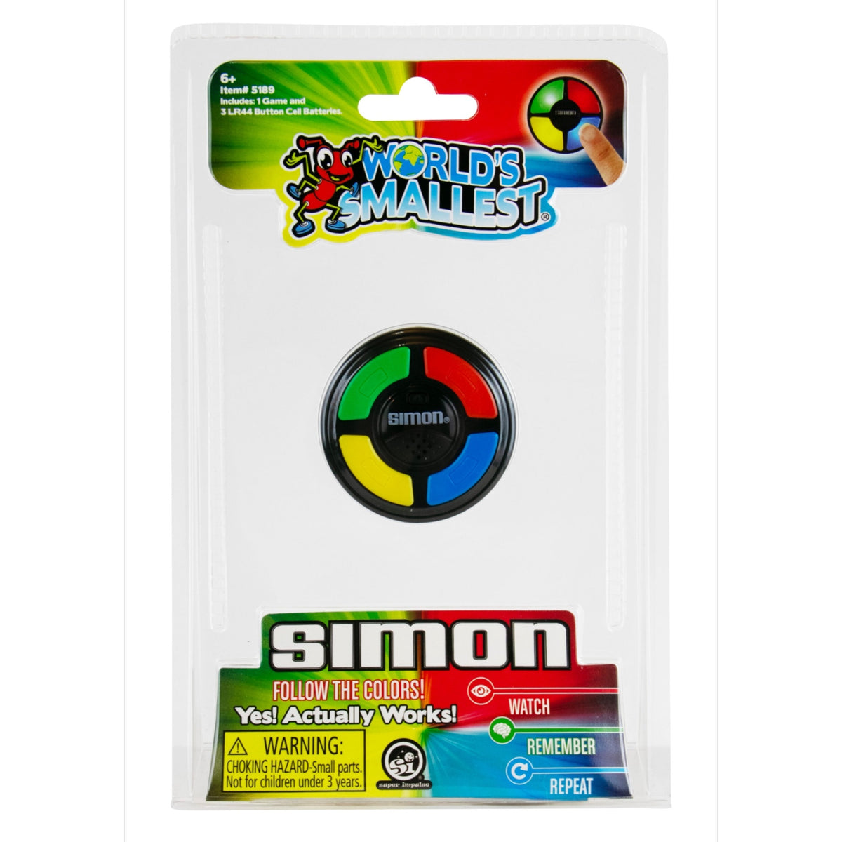 World's Smallest Simon Memory Game – Rust & Cinder