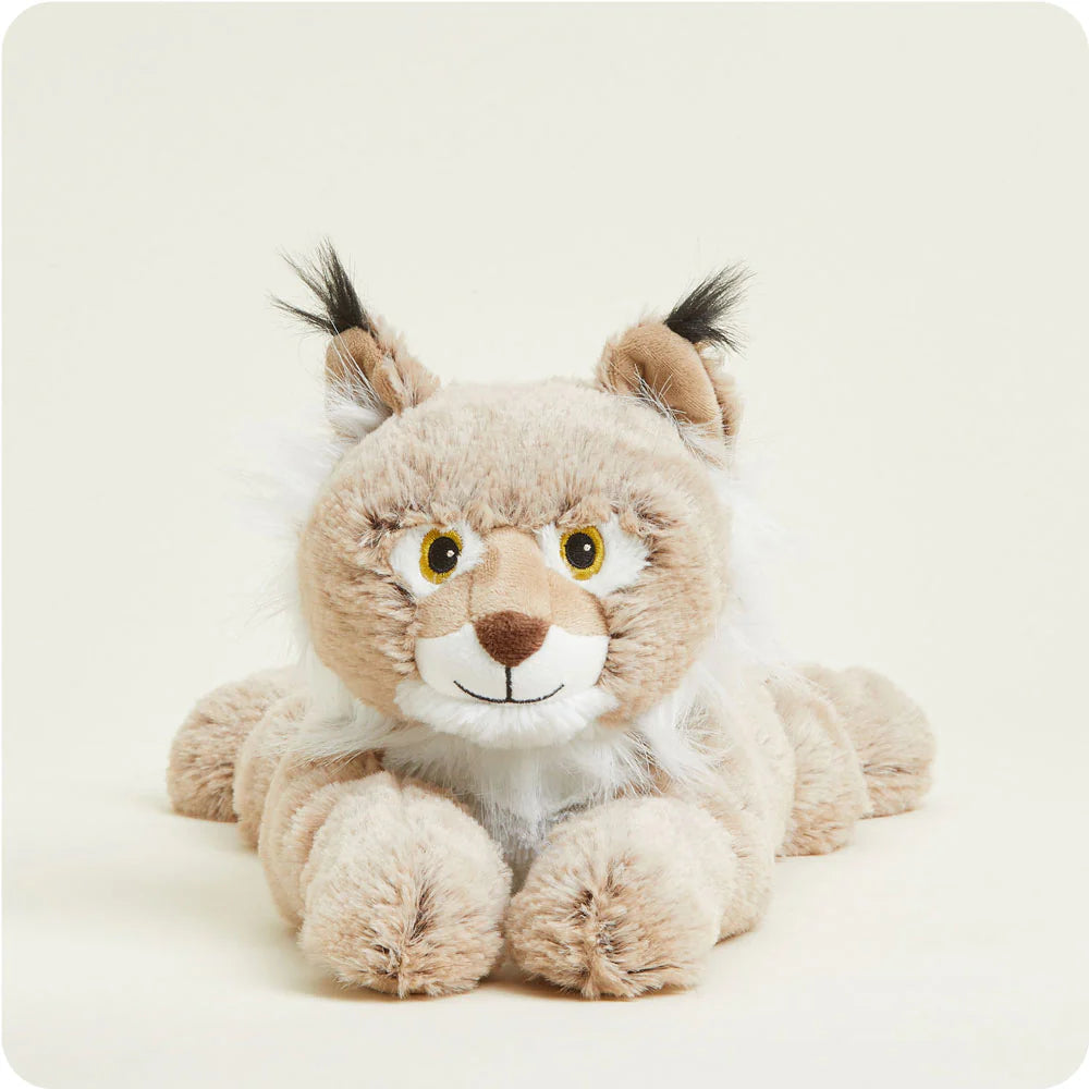 Bobcat Warmies Plush Animal – Rust & Cinder