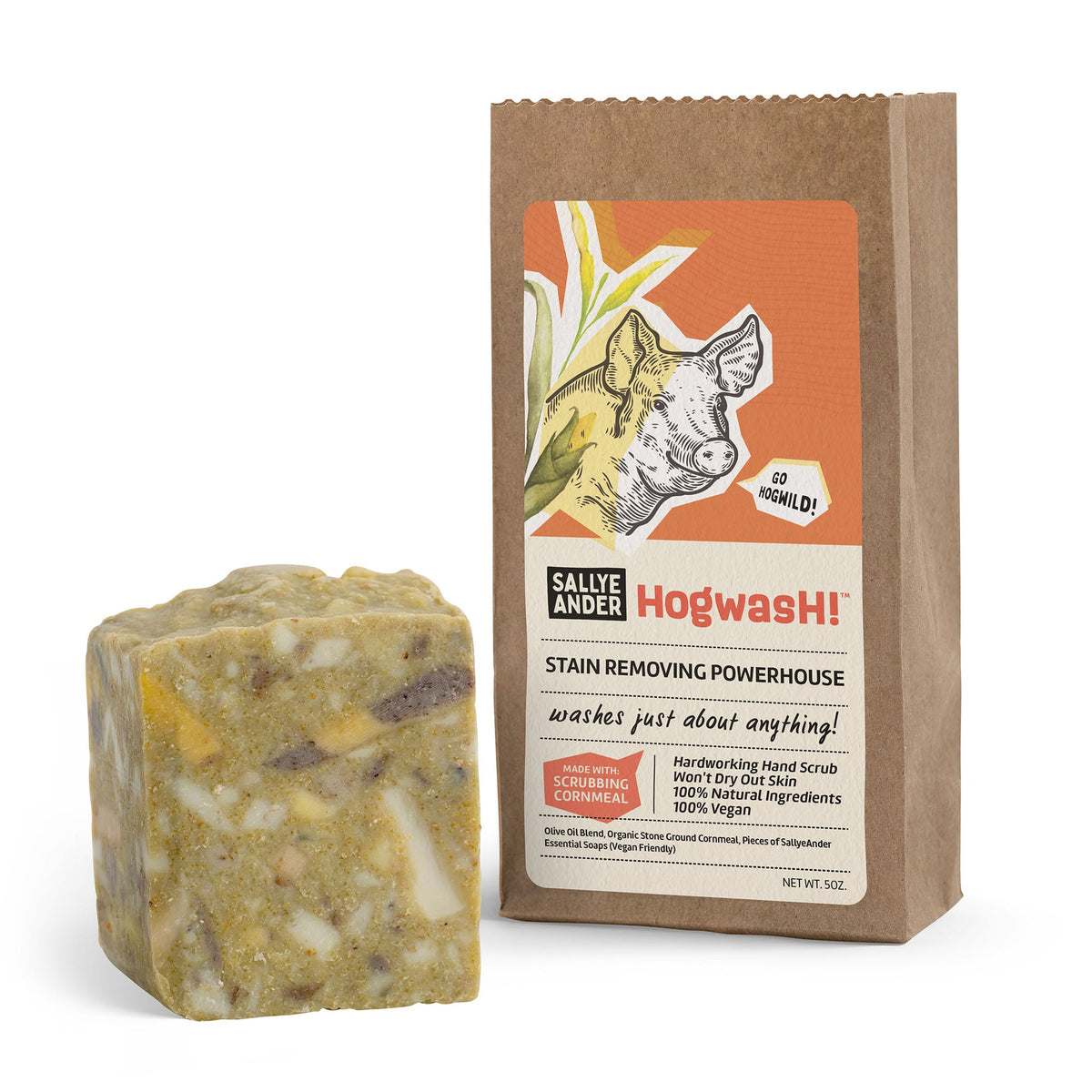 Hogwash! Stain Bar Soap | SallyeAnder – Rust & Cinder