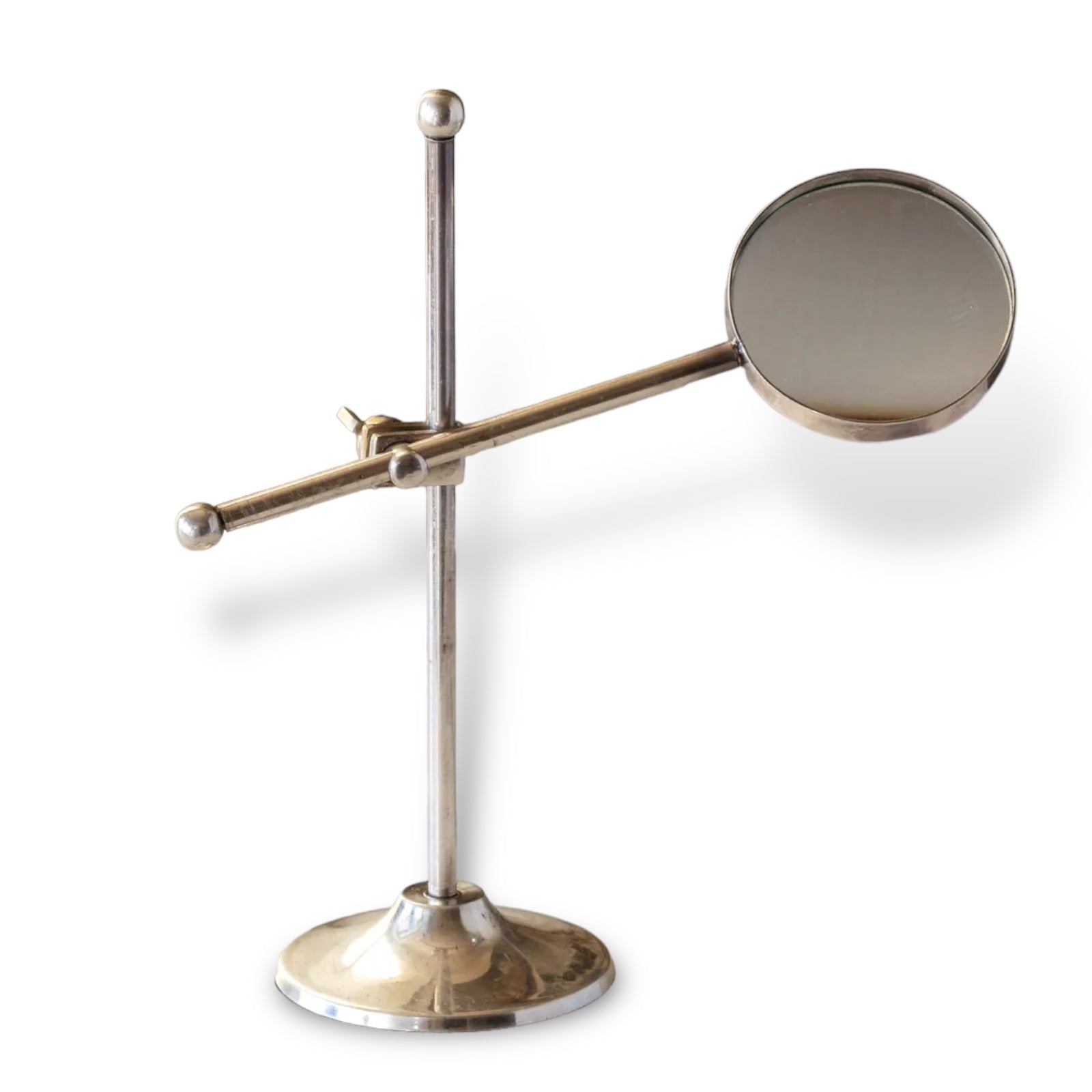 Antique Silver Standing Adjustable Looking Glass – Rust & Cinder