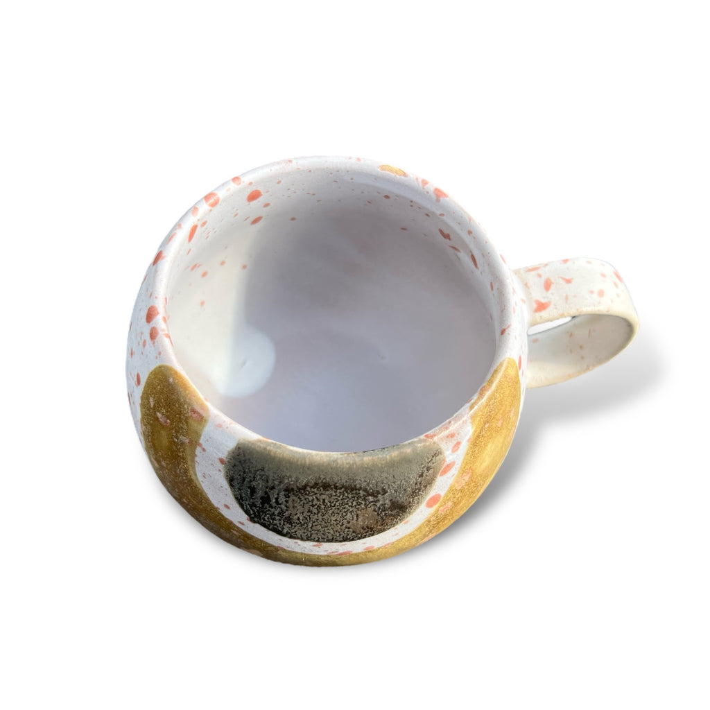Reactive Glaze Stoneware Mug – Rust & Cinder
